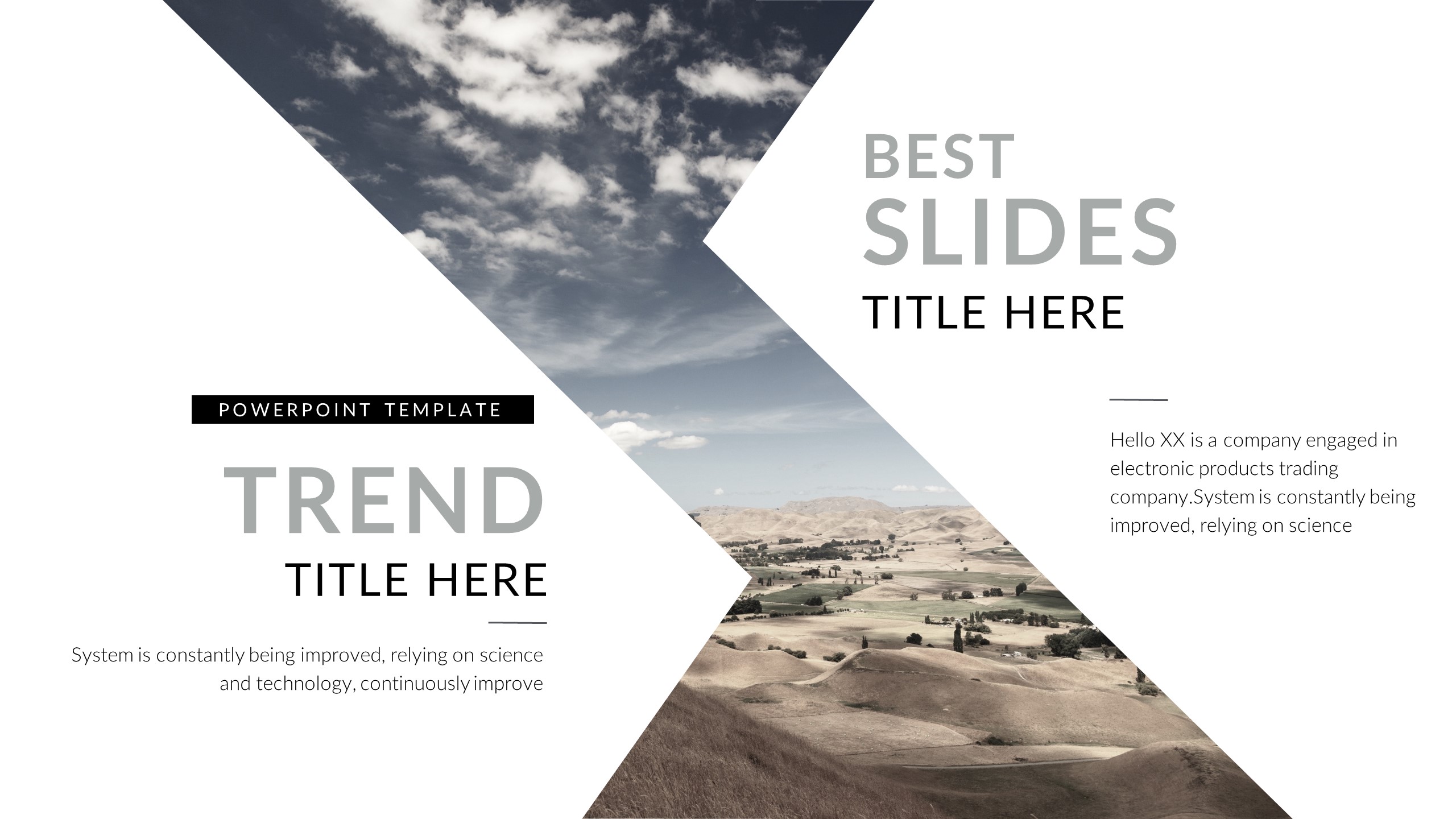 Background Powerpoint Title Slide Design